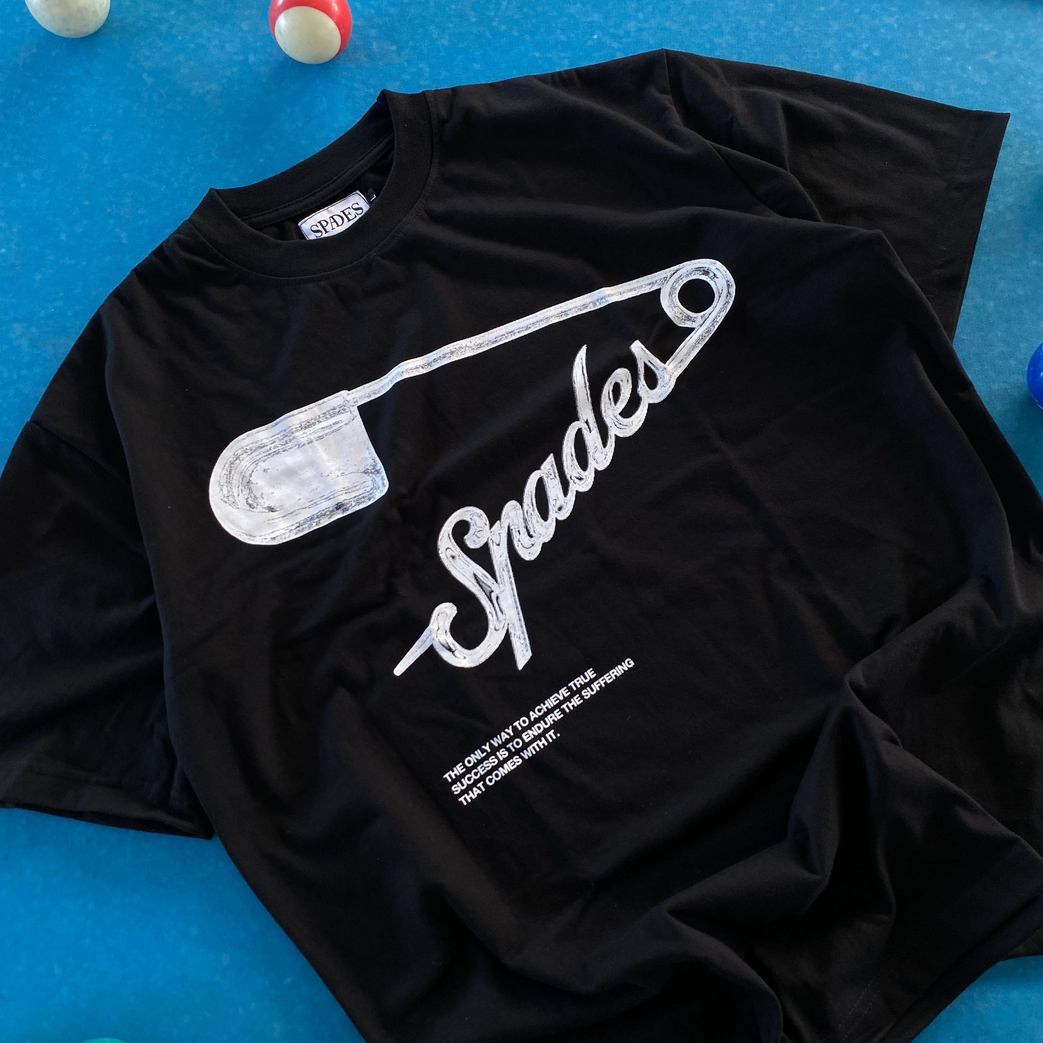 Spades Chrome Black T-shirt – SPADES
