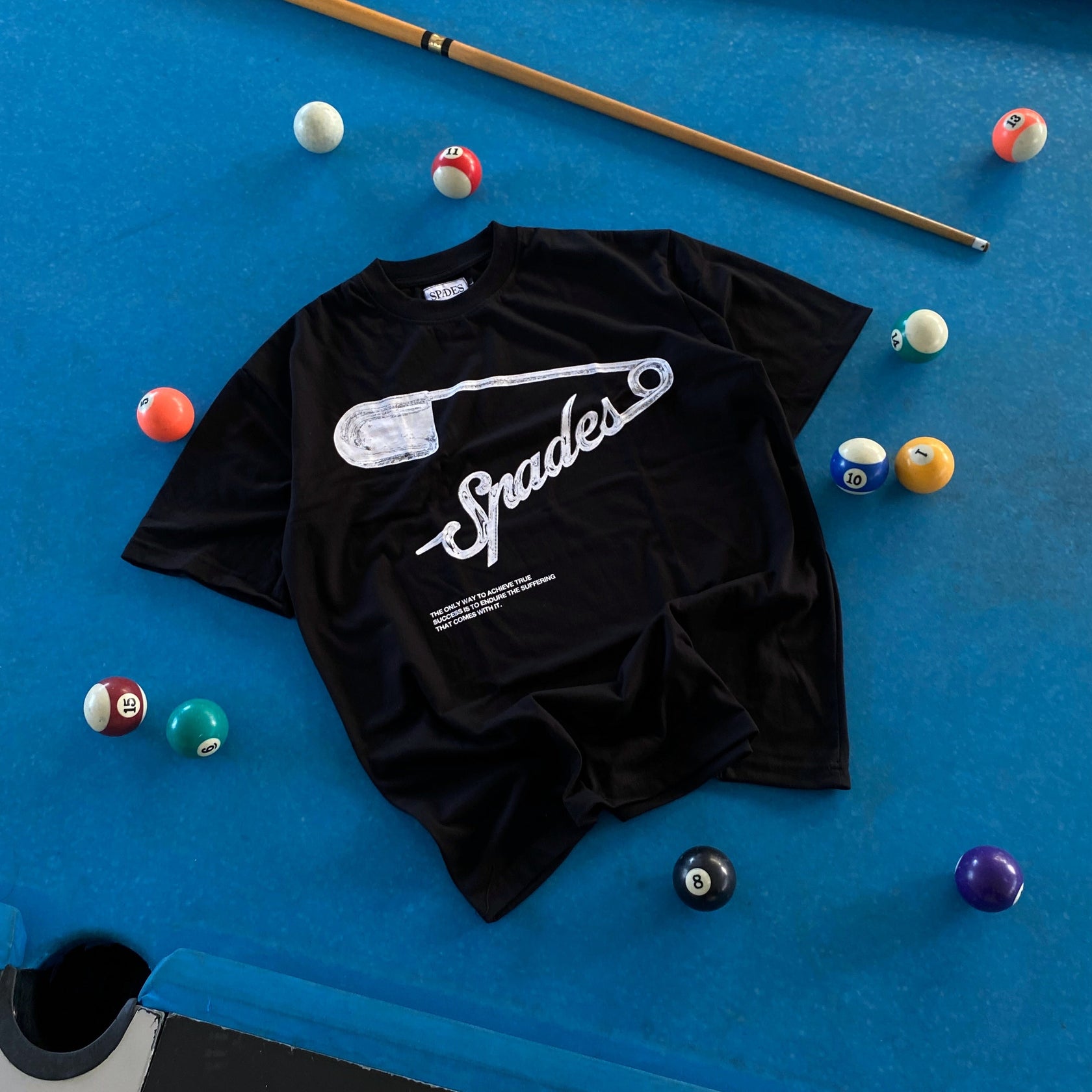 Spades Chrome Black T-shirt – SPADES
