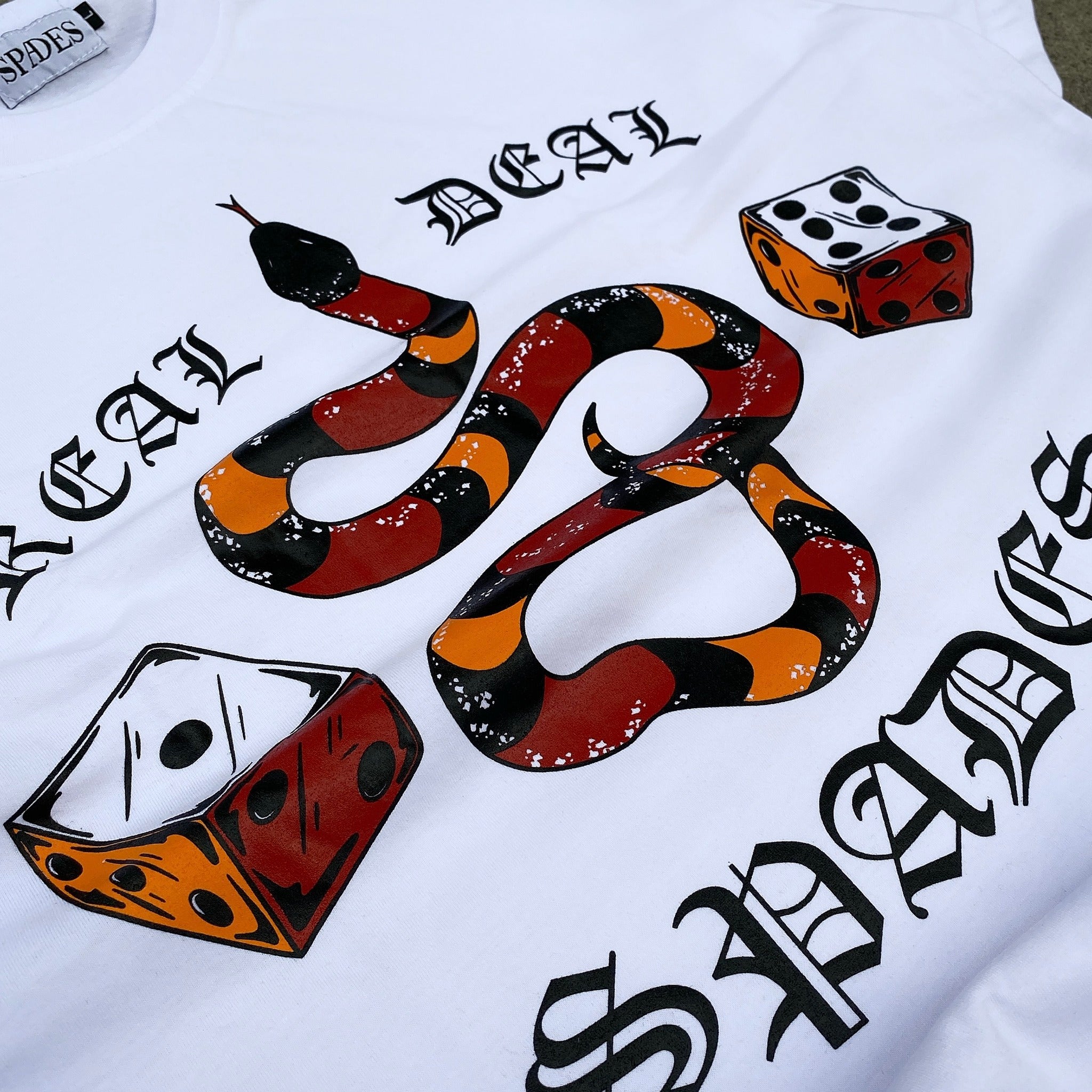 Spades Real Deal White T-shirt – SPADES