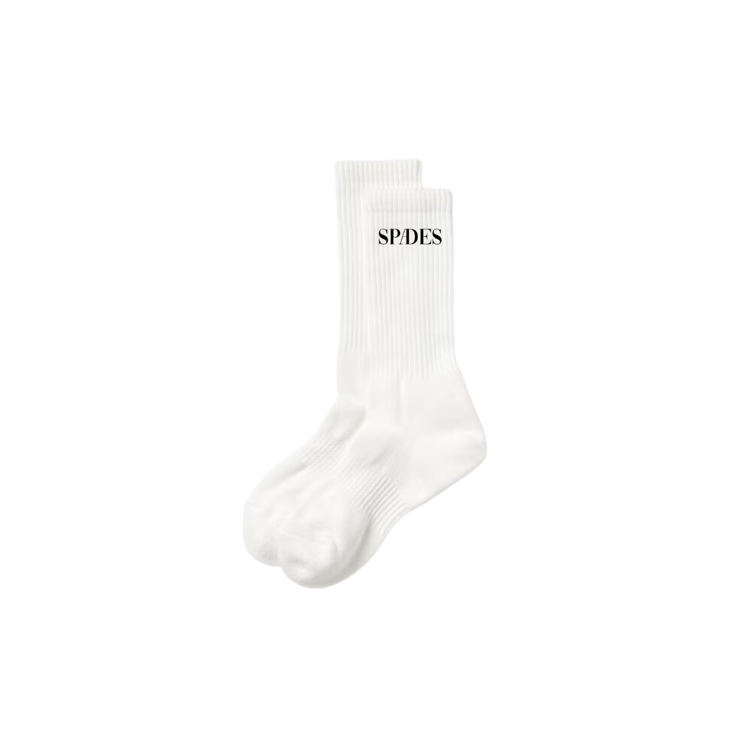 Spades Sports Socks Embro White – SPADES