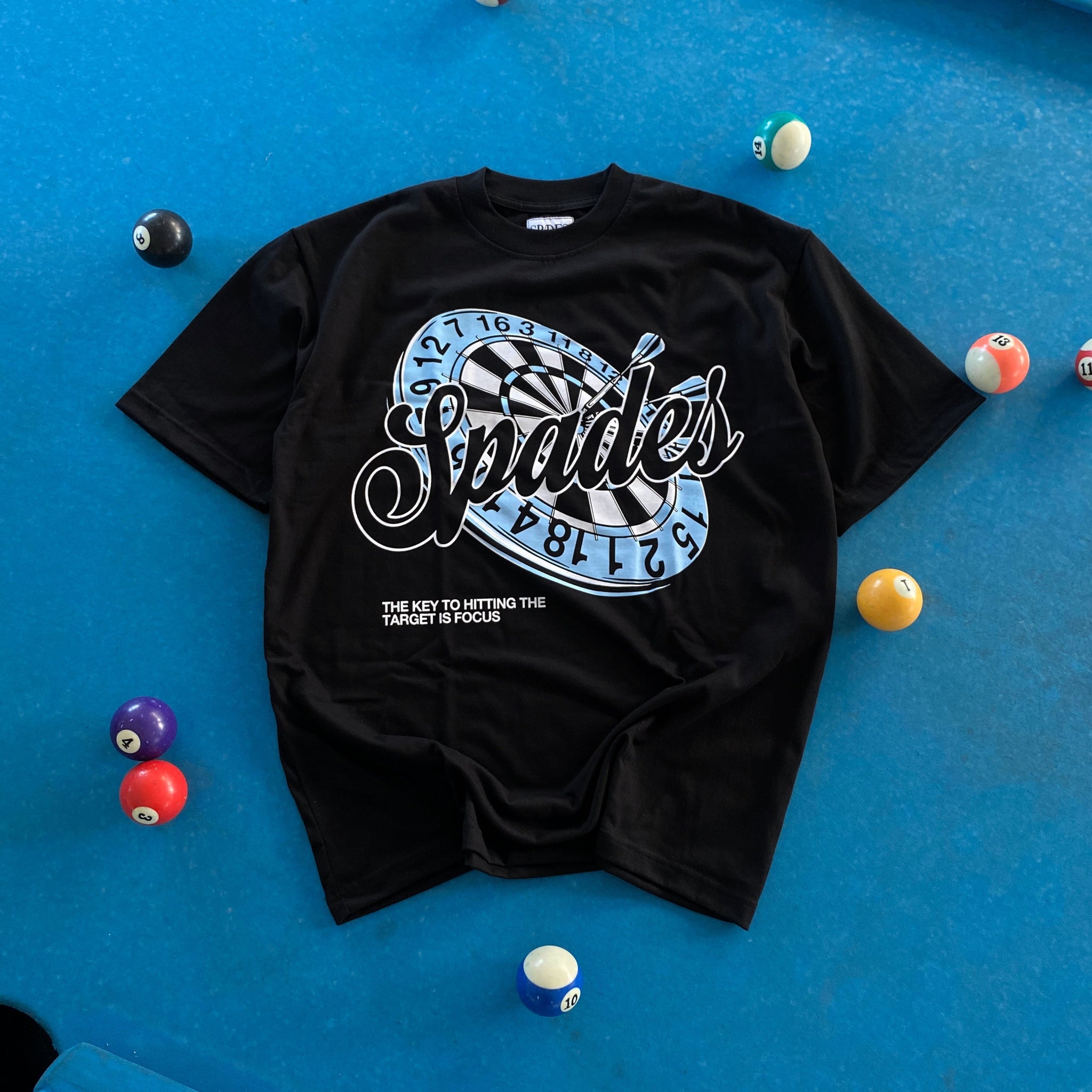 Spades Bullseye Black T-shirt – SPADES