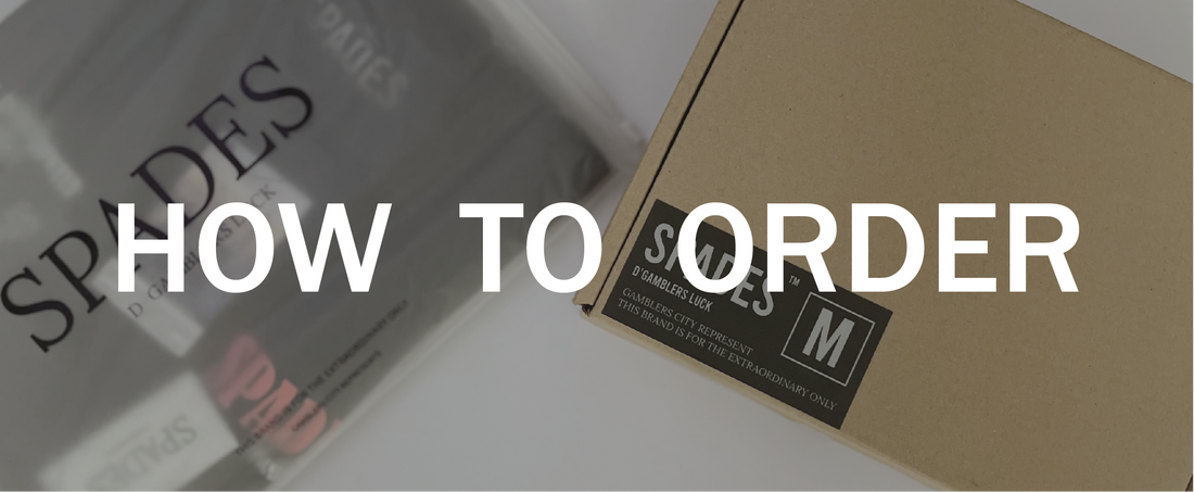 How To Order – SPADES