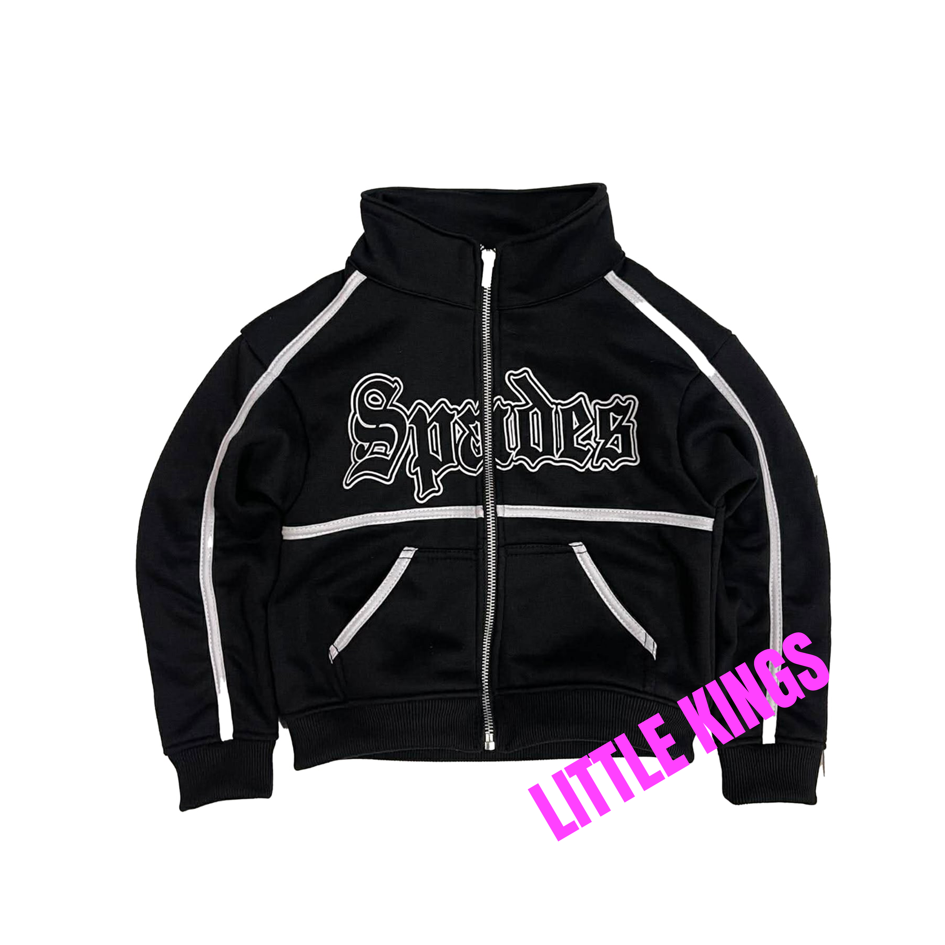 Spades Little Kings Track Jacket full zip - Kids Apparel – SPADES